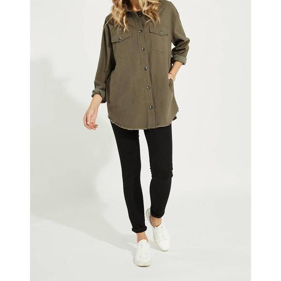 Gentle Fawn | Tops | New Gentle Fawn Guide Jacket In Olive | Poshmark